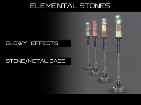 Second Life Marketplace - [Ten-Zero] Elemental Stones