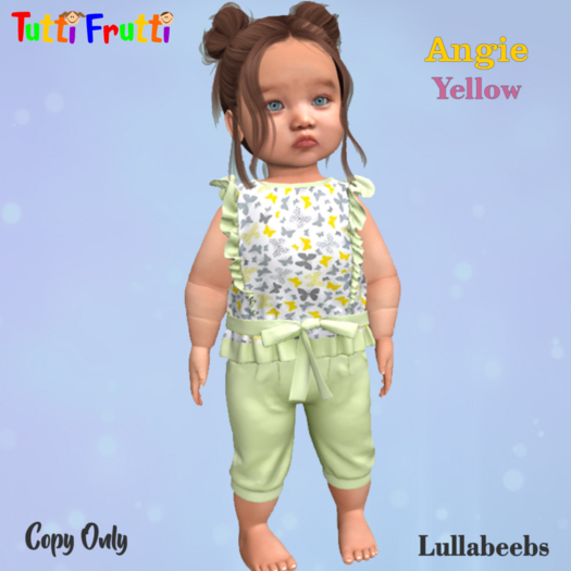 Second Life Marketplace - Tutti Frutti Angie Lullabeebs Yellow