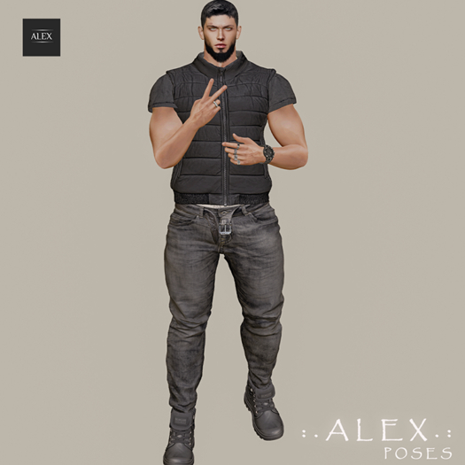 Second Life Marketplace - *ALEX* NEO -Male BENTO Pose v.13