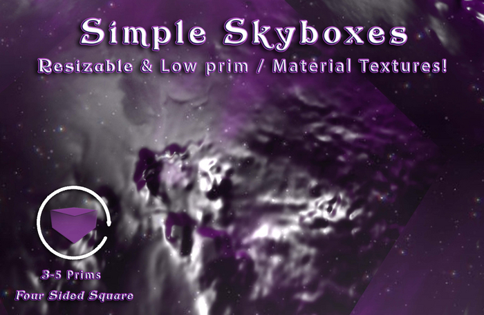 Second Life Marketplace - #Dreamn // Materials Skybox // Goop Purple