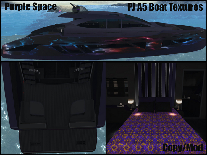 Second Life Marketplace - PJ A5 Purple Space Texture