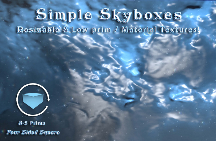 Second Life Marketplace - #Dreamn // Materials Skybox // Goop Blue