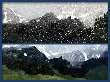 Second Life Marketplace - Off-Sim SNOW - 1/2 Mega Surround