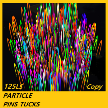Second Life Marketplace - PARTICLE PINS TUCKS