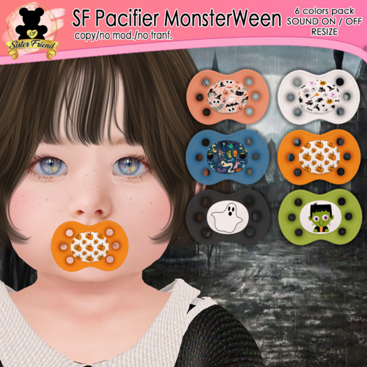 Second Life Marketplace - *SF* Pacifier MonsterWeen