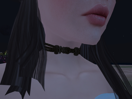 Second Life Marketplace - Bound Rope Collar UNSCRIPTED UNRIGGED