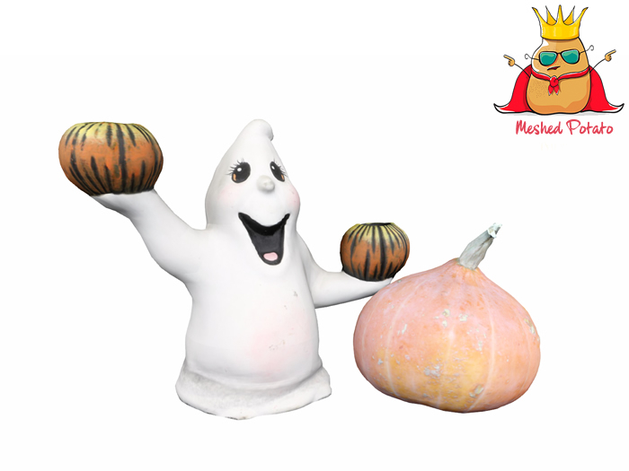 Second Life Marketplace - Meshed Potato - Ghost with Pumpkins Full Perm ...
