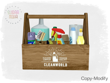 Second Life Marketplace - SN - Cleaning Day - Variety of Cleaners in ...