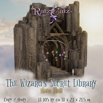 Second Life Marketplace - .: RatzCatz :. The Wizard's Secret Library ...