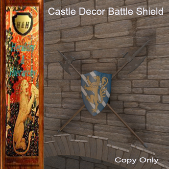 Second Life Marketplace - Battle Shield Wall Display