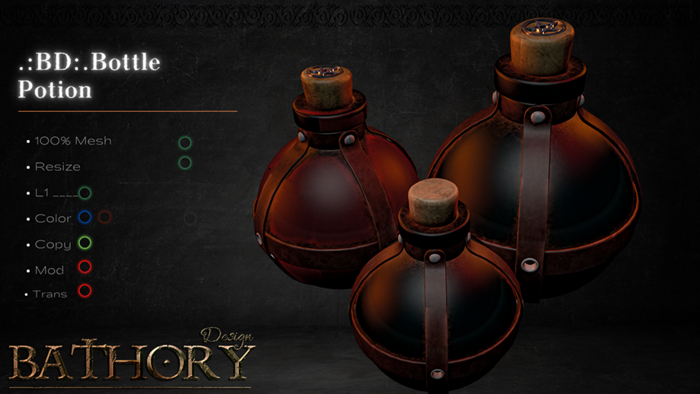 Second Life Marketplace - .:BD:.Bottle Potion