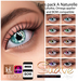 Second Life Marketplace - *{Suave}* Eyes Naturelle pack A 10 colors BOX