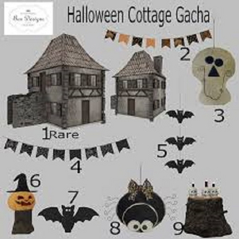 Second Life Marketplace - 07 Bee designs Halloween Cottage