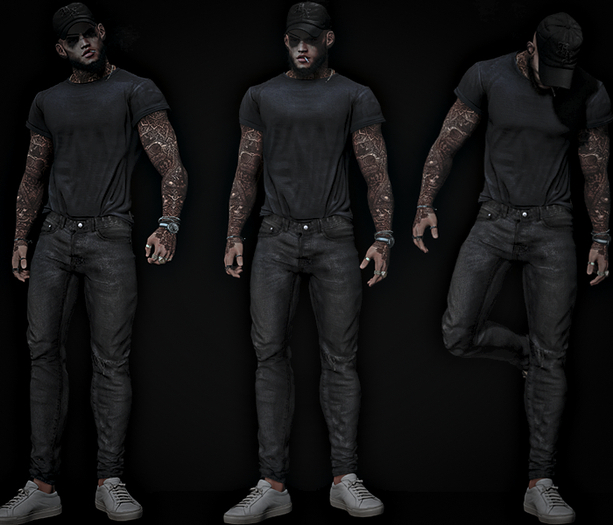 Second Life Marketplace - [GL]-AO MALE ELITE CROSS (NO Bento)