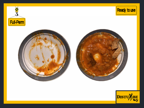 Second Life Marketplace - ::DisturbeD:: Dirty Food Plates - FULL PERM MESH