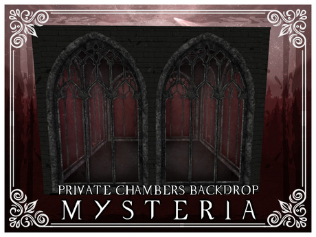 Second Life Marketplace - Mysteria - Private Chamber Backdrop {add}