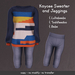 Second Life Marketplace - LeMomo: Kaycee Sweater and Jeggings - Shapes ...