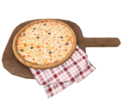 Second Life Marketplace - DFS Pizza - Brickstone Olive