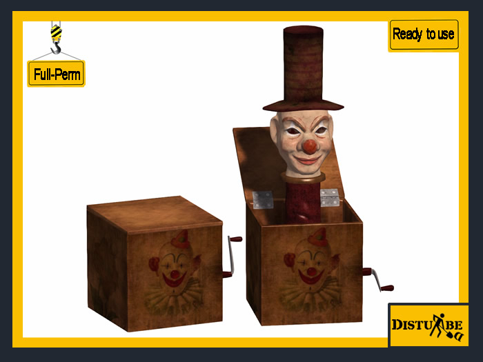 Second Life Marketplace - ::DisturbeD:: Horror Circus - Jack in the Box ...
