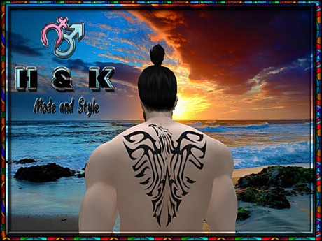 Second Life Marketplace - EAGLE- back Upper Tattoo