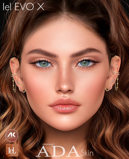 Second Life Marketplace - E.BEAUTY - ADA SKIN PALE [LELUTKA EvOX]