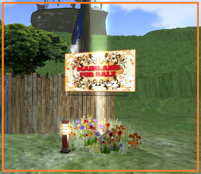 Second Life Marketplace - +++ LANDMARKS to Protected Roadside Ad-Land ...