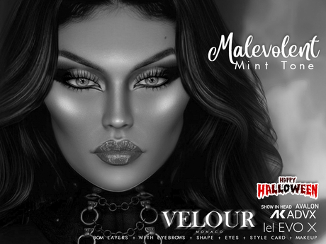 Second Life Marketplace - DEMO - BOM Skin Malevolent EvoX-ADVX (Boxed)