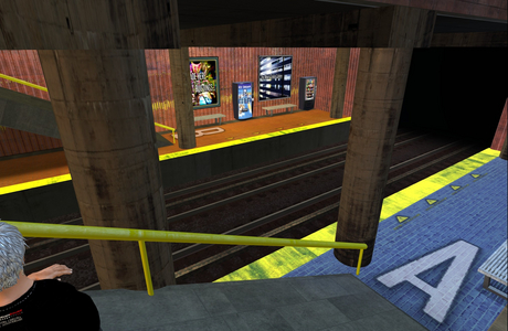 Second Life Marketplace - SUBWAY station 2022. small version 81 Land ...