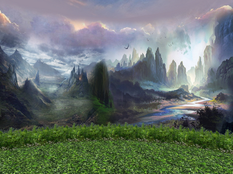 Second Life Marketplace - Fantasy Landscape Skybox