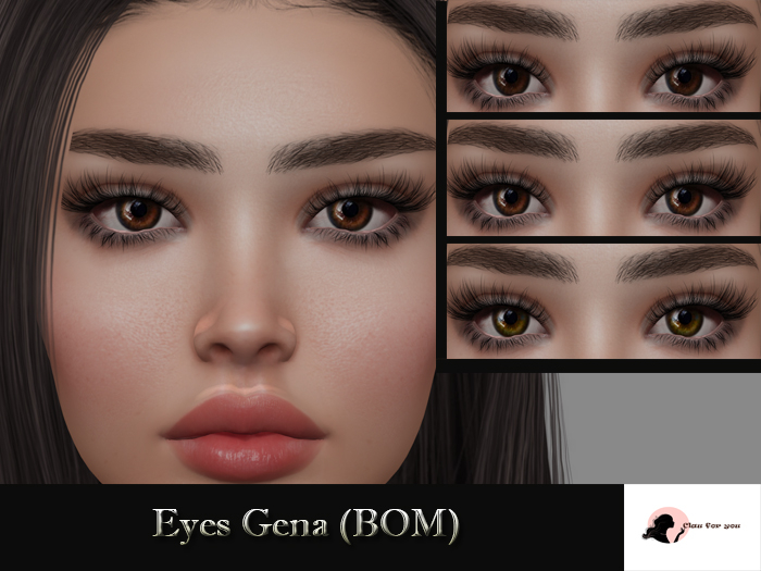 Second Life Marketplace - Eyes Gena (BOM)