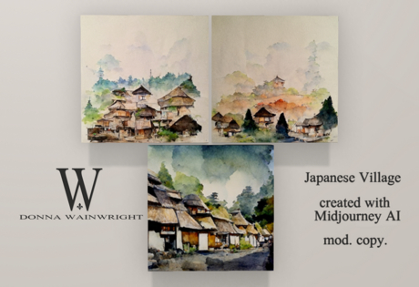 Second Life Marketplace - Donna Wainwright Gallery - Japanese Village