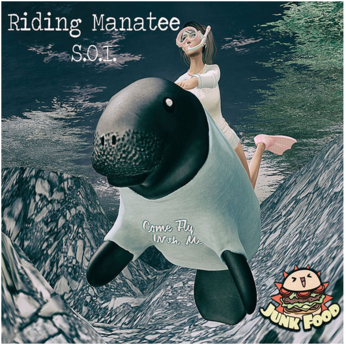 Second Life Marketplace - Junk Food - Riding Manatee SOI
