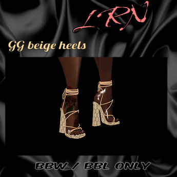 Second Life Marketplace - LRN* BEIGE HEELS BBL