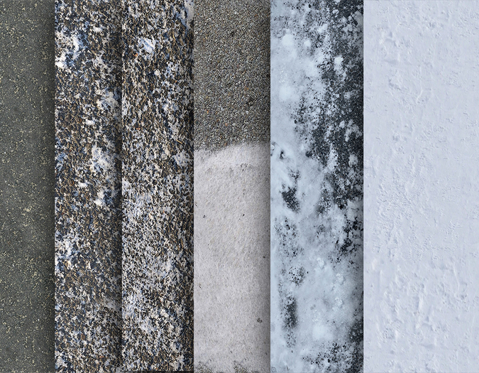 Second Life Marketplace - ^Dejavu^ Full Perm Asphalt -Asphalt Snow Texture