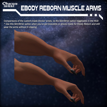 Second Life Marketplace - Ebody Reborn Muscle Arms Demo