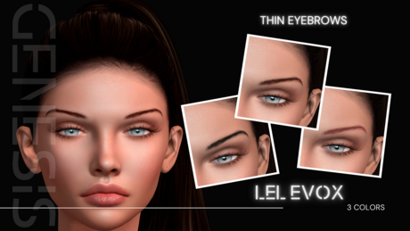 Second Life Marketplace - THIN EYEBROWS
