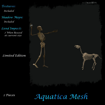 Second Life Marketplace - Aquatica Mesh - AMLE2910083 Bone Toss
