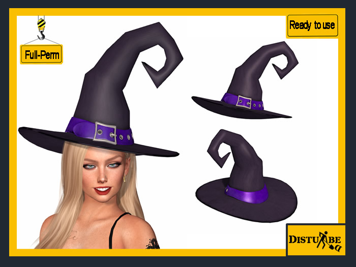 Second Life Marketplace - ::DisturbeD:: Halloween - Kawaii Cute Witch ...
