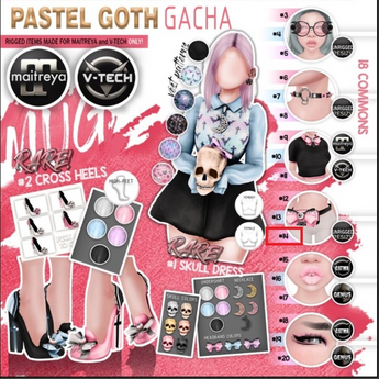 Second Life Marketplace - Mug - Pastel Goth - #14 Fanny Pack Purple