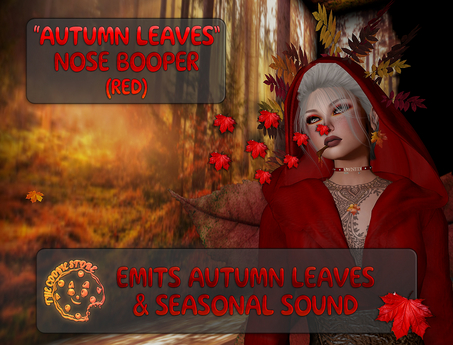 Second Life Marketplace - Nose Boop (AUTUMN LEAVES - RED)