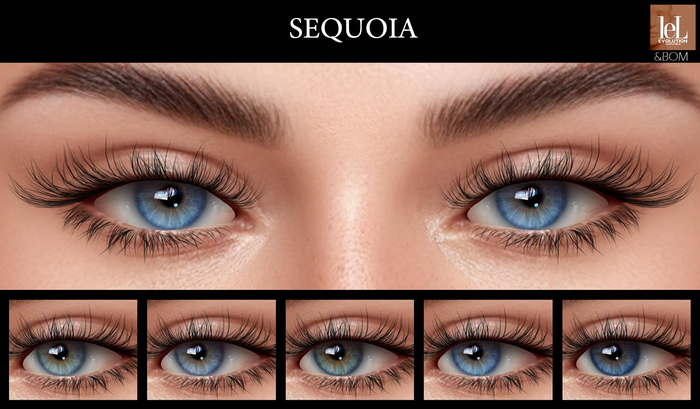 Second Life Marketplace - ::Sequoia:: Idyllic blue eye set (LeLutka Evo ...