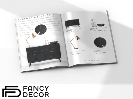 Second Life Marketplace - Fancy Decor: Miles Open Magazine