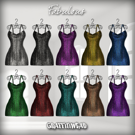 Second Life Marketplace - Graffitiwear Fabulous Fatpack