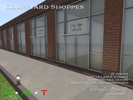 Second Life Marketplace - Easy Mall Instant Store Plaza Shops Shop Row
