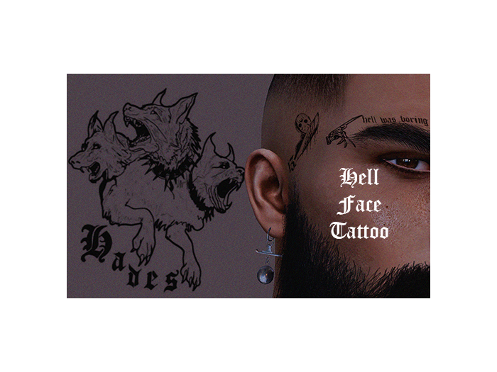 Second Life Marketplace - Hell - Face Tattoo