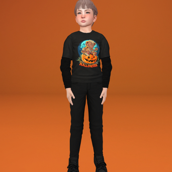 Second Life Marketplace - Summit Halloween TD Bear Double T-Shirt [All ...
