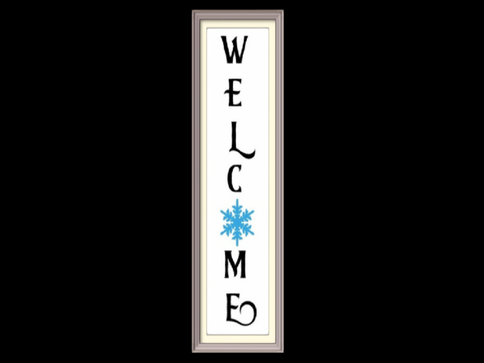 Second Life Marketplace - *6KW* FULL PERM Winter Porch Sign Texture #6