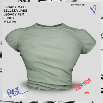 Second Life Marketplace - Pare.Bichota Tee - Mint