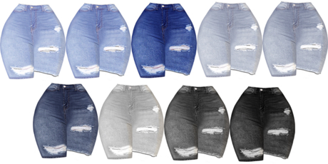 Second Life Marketplace - !C Kimmy Shorts v2 w.texture hud(BF-EBC-MAT ...
