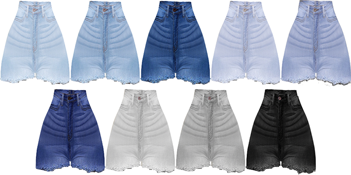 Second Life Marketplace - !C Ivy Shorts w.texture hud (BF-HG-LEG-MAT ...